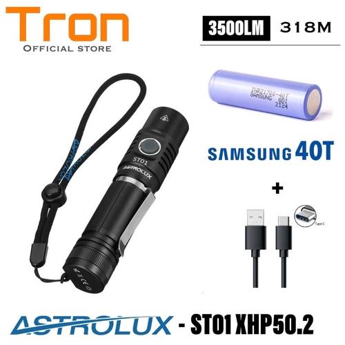 Jual Astrolux ST01 / Mateminco T01S XHP50.2 3500 Lumen 318M Senter LED ...