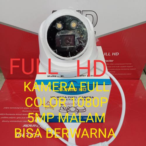 Jual BARU CCTV INDOOR FULL COLOR RESOLUSI FULL HD 1080P 5MP MALAM ...