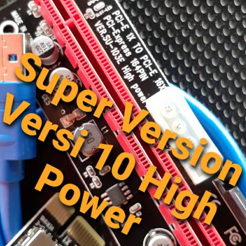 Jual Usb 3.0 Pcie Pci-e Express Riser Card 1x to 16x Mining Vga Adapter Btc - Kota Pematang ...