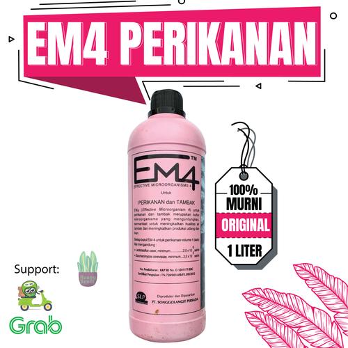 Jual EM4 PERIKANAN PROBIOTIK TAMBAK PINK 1 LITER BAKTERI KOLAM IKAN ...