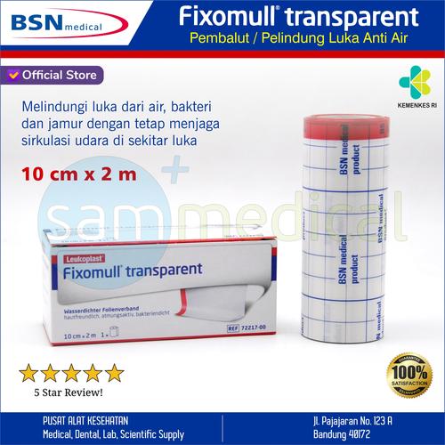 Jual BSN Fixomull Transparent 10cmx2m - Kota Bandung - SAM MEDICAL ...