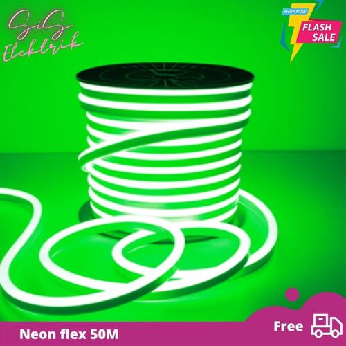 Jual Led selang neon flex / led sign / lampu selang full paket 5 meter ...