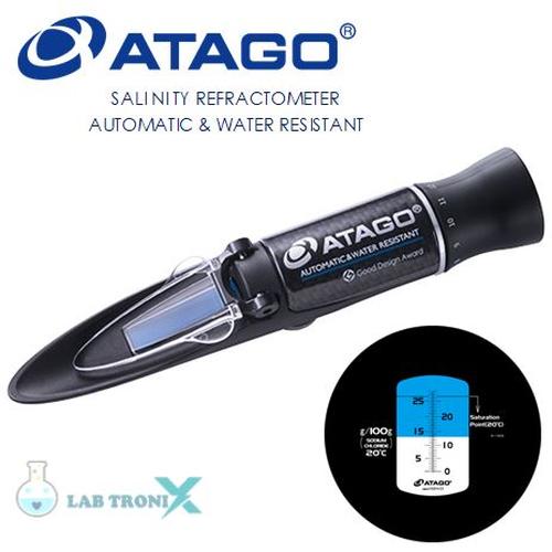 Jual Salinity Refractometer ATAGO Master-S28a Alpha / Salt Meter 0.0-28 ...