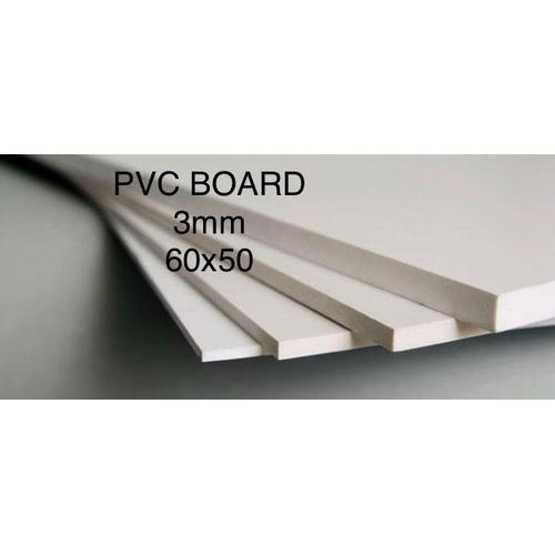 Promo PVC Board/ PVC Foam Board 3mm Ukuran 60 cm x 50 cm, 50 cm x 60 cm ...