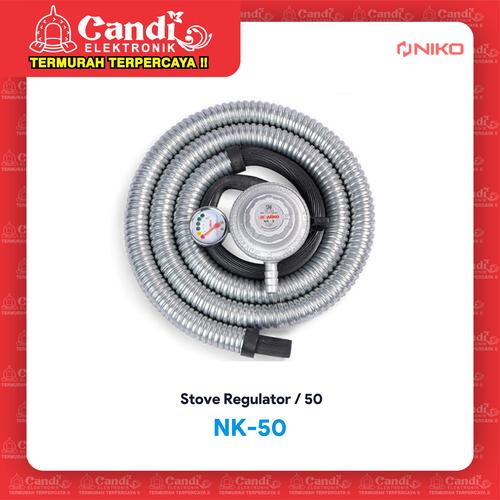 Jual NIKO SELANG DAN REGULATOR KOMPOR GAS NK-50 / NK50 SELANG 1,8 METER ...