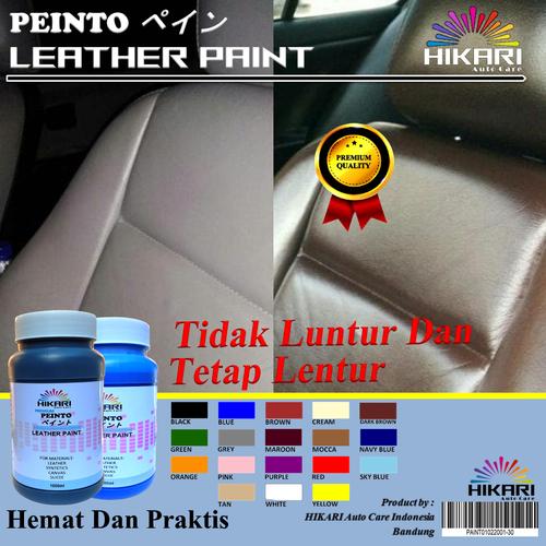 Promo PEINTO Leather Paint Kemasan 500 ML - PURPLE - Kab. Bandung - hikariautocarebandung ...