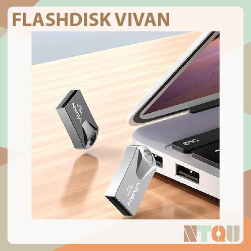 Jual VIVAN FLASHDISK MEMORY USB PORTABLE THUMBDRIVE 16GB 32GB - GREY ...