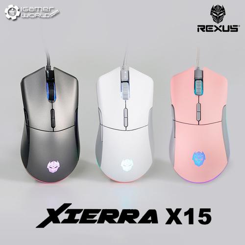 Jual Rexus Xierra X15 RGB Wired Gaming Mouse - Merah Muda - Kota Bekasi ...