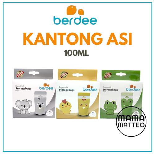 Promo BERDEE KANTONG ASI THERMAL SENSOR 100ML / BREASTMILK STORAGE BAG ...