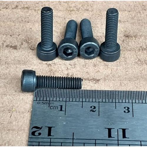 Jual BAUT L M4X16 BAJA / BAUT L BAJA M4 X 16 HITAM FULL DRAT KUNCI L3 ...