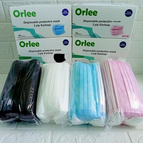 Jual masker earloop orlee 3 ply - Putih - Kota Surakarta - ery mask ...