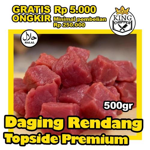 Jual DAGING RENDANG TOPSIDE IMPORT FROZEN FRESH SAPI RAWON SLICE AYAM ...