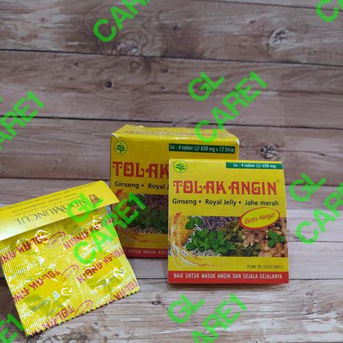Jual Tolak Angin Tablet Sachet Isi 4 tab/ Meredakan Masuk Angin ...