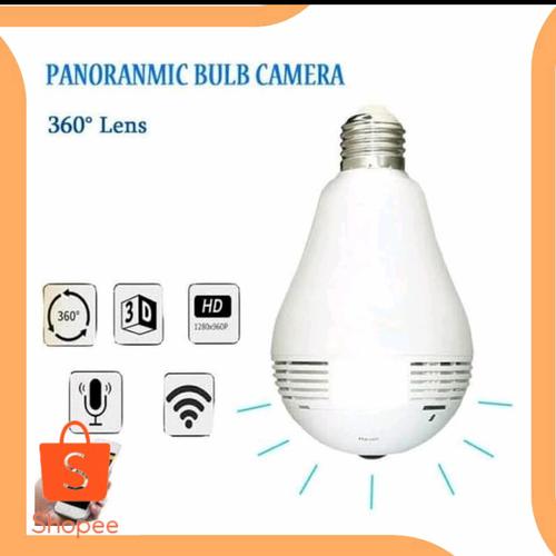 Jual Smart Camera CCTV BOLA LAMPU WIFI IP KAMERA CAM HD 1080P WIRELESS ...