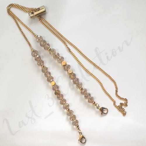 Jual tali masker strap mask connector masker hijab ceko gold - Jakarta ...