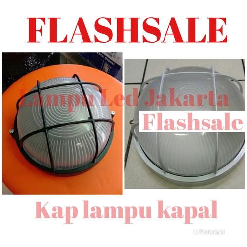 Jual Lampu dinding taman waterproof fitting e27. Kap lampu kapal ...