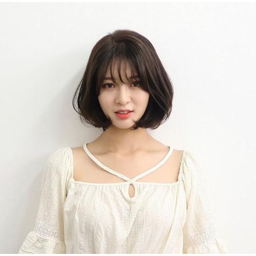 Jual Wig Rambut Sintesis Wanita Lurus Pendek Short Natural Hair - Light ...