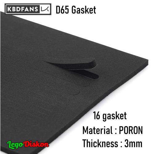 Jual KBDFANS D65 GASKET For Mechanical Keyboard Gasket Mount - Kota ...