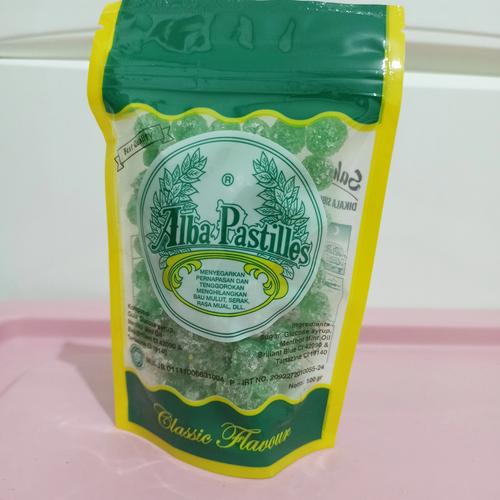 Jual ALBA PASTILLES 100 GRAM PERMEN MINYAK KAYU PUTIH JADUL SNACK ...