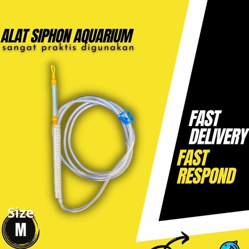 Jual Alat Sifon Sipon Siphon Pembersih Aquarium Soliter Ikan Hias Cupang - guppy.1pair - Kota ...