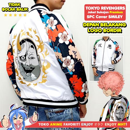 Jual Jaket Smiley Nahoya Kawata Tokyo Revengers Cover Sukajan Anime ...