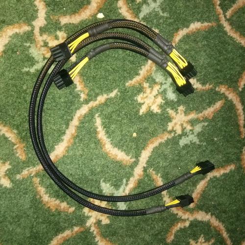 Jual kabel modular 8 pin to 6+2*2 pci-e psu raidmax - Kota Bandung ...