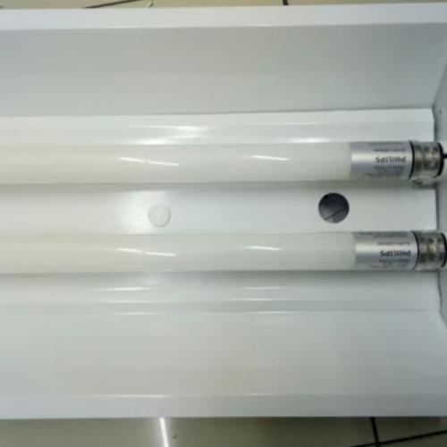 Jual KAP TKI 2X36 KOMPLIT (KAP+FITTING+LAMPU)PHILIPS LED 16 WATT - 2x36 ...