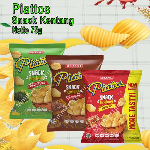 Promo SNACK KENTANG PIATTOS RASA RUMPUT LAUT 80g - SAPIPANGANG 68G ...