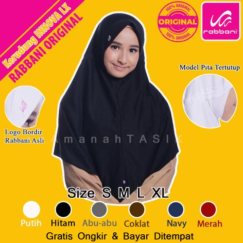Jual KERUDUNG HIJAB JILBAB SEKOLAH RABBANI INNOVA LX INSTAN MURAH BARU ...