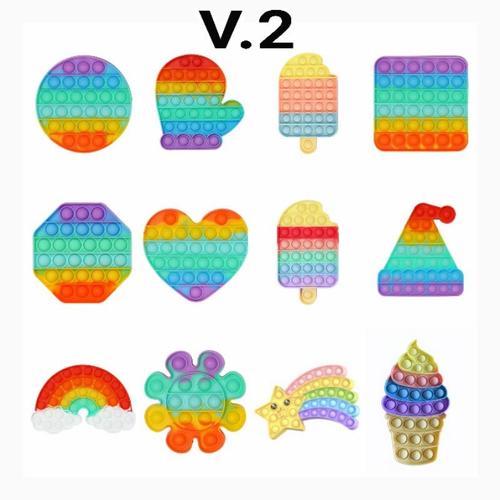 Jual V.2 Mainan Popit Fidget push it pop it mainan tren Viral - V2 ...