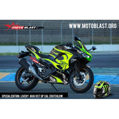 Jual Decal Stiker Ninja 250R FI 2018 up Livery Ara* RX7 Full Body ...