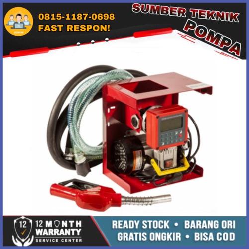 Jual Pompa Transfer BBM FlowMeter Digital Premium Solar Pompa Tranfer ...