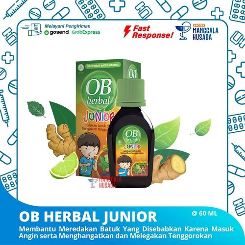 Jual OB HERBAL JUNIOR SYRUP @ 60 ML - 60 ML - Kota Palembang - APOTEK ...
