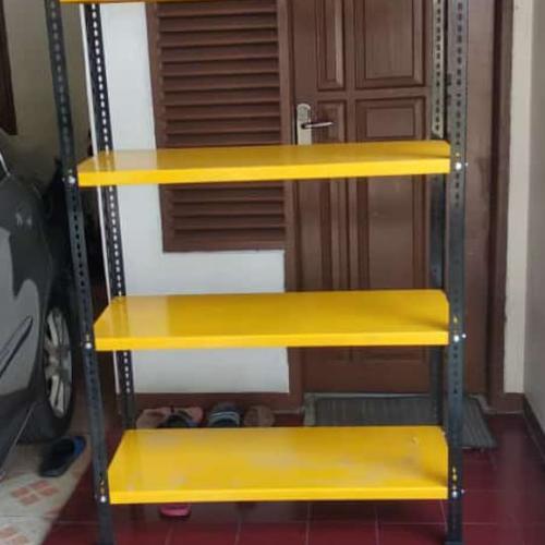 Jual rak besi serbaguna 4 susun ukuran 90×40×150 - Hitam - Jakarta ...
