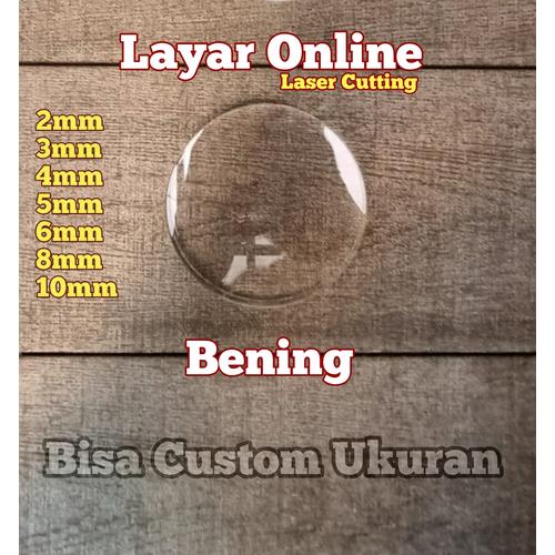 Jual Acrylic Custom Bulat - Lingkaran - Diameter Akrilik LaserCut - Jakarta Barat - LayarOnline ...