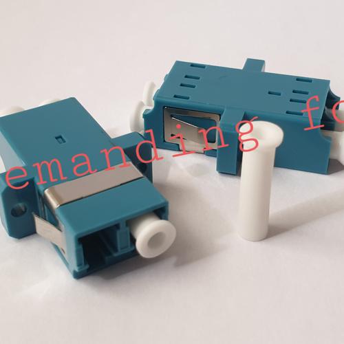 Jual Adapter coupler connector konektor biru LC LC dx duplex fiber ...