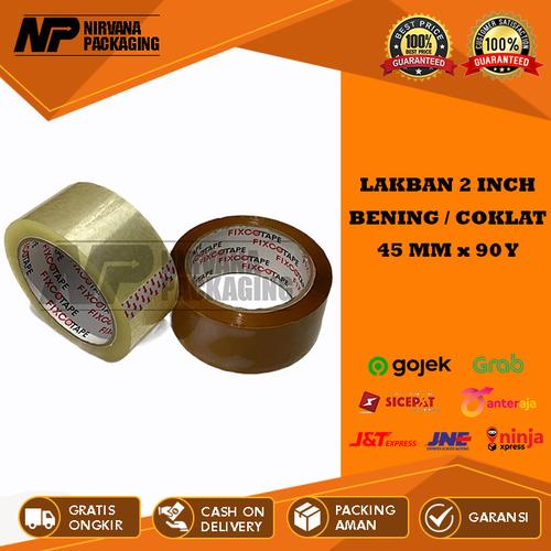 Jual LAKBAN BENING & COKLAT 2 INCH - 45 MM X 90 YARD FULL KUALITAS DAIMARU - BENING - Jakarta ...