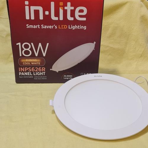 Jual DOWNLIGHT PANEL INBOW TANAM INLITE 18 WATT PLAFOND - BULAT ...