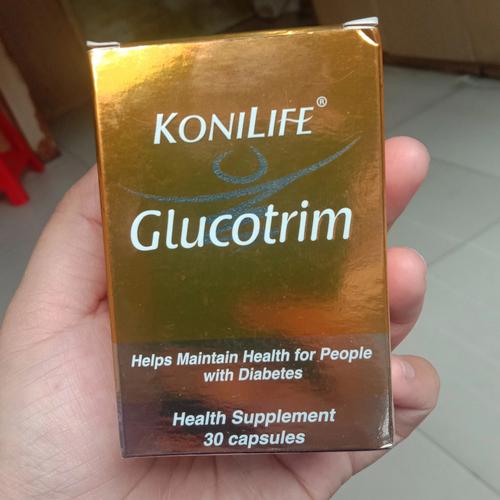 Jual konilife glucotrim 30 kapsul memelihara kesehatan penderita ...