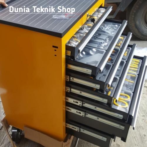 Jual Toolkit set 221 Pcs Tool Trolley 7 Laci Tool box Isi Lengkap SM ...