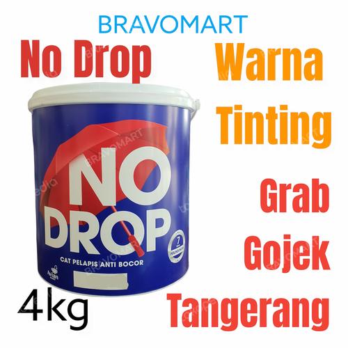 Jual NO DROP 4kg Waterproofing Cat Pelapis Anti Bocor Warna Tinting ...