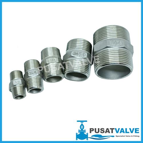 Jual 3/4" INCH HEX NIPPLE / DOUBLE NIPPLE SS 304 - Jakarta Barat ...