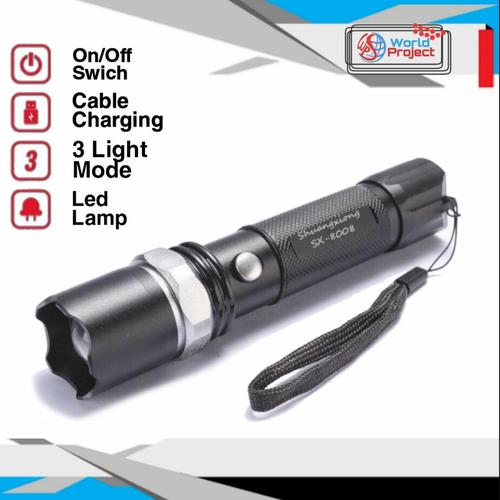 Jual senter led swat police - Kab. Bandung - world project | Tokopedia