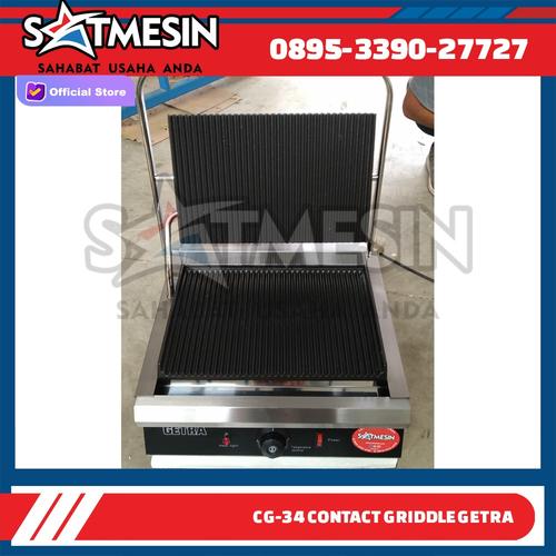 Promo Getra Griddler Grill Panini Press Griller CG-34 GETRA Contact ...