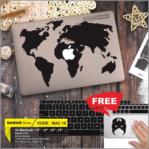 Jual Stiker Decal Case Macbook Sticker Decal Pelindung Macbook Laptop ...