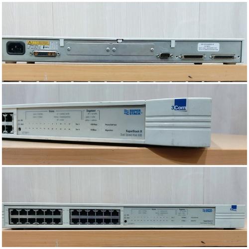 Jual 3Com Switch SuperStack II Dual Speed Hub 500 - hub - 24 port ...