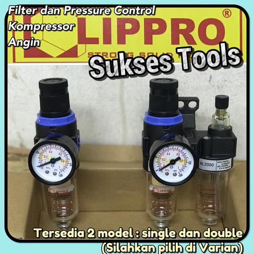 Jual Air Control Unit Single / Double, Filter + Pressure Reducer ...