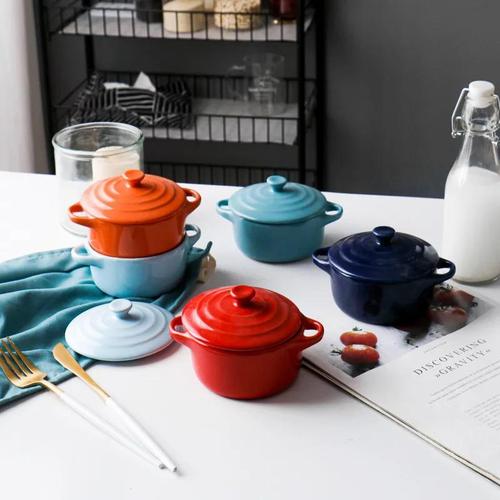 Jual ELtamart Mangkok Mini Keramik Tutup Mini Ceramic Bowl with Lid ...