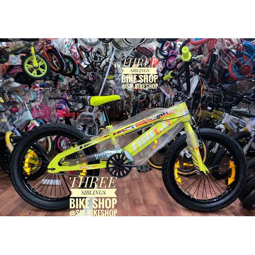 Jual SEPEDA BMX TANGO 20 INCH BAN JUMBO 3.0 WARNA HIJAU STABILO ...