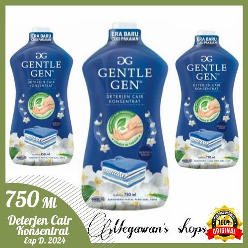 Jual Gentle Gen Detergen Cair Konsentrat 750Ml, Gentle Gen 750 Ml - Kab ...